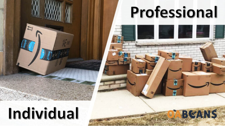 Amazon Individual vs Professional Seller Plans - OABeans