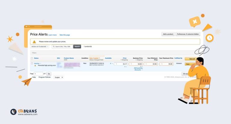 How to Fix Amazon High Potential Pricing Errors? [Proven Ways] - OABeans